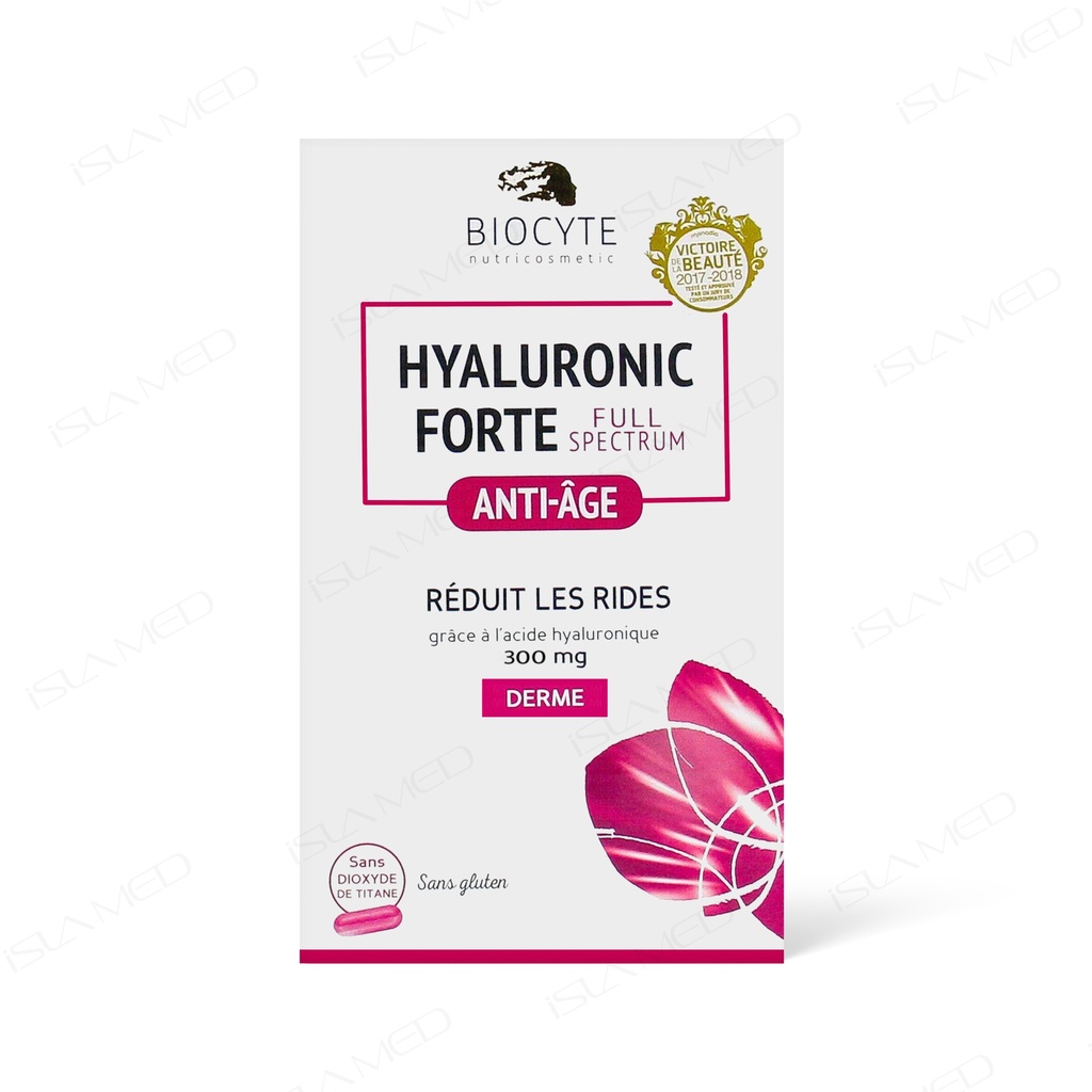 Buy Biocyte Hyaluronic Forte - 90 Capsules | ISLA MED
