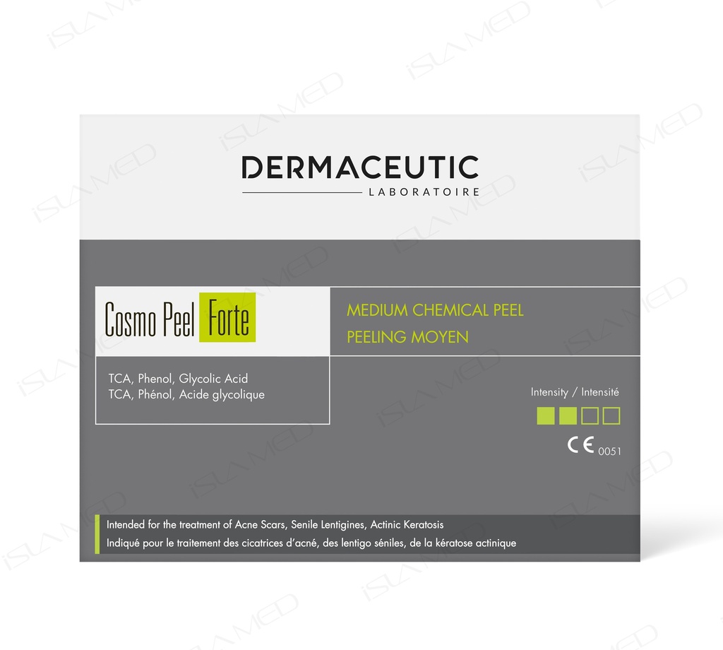 Dermaceutic Cosmo Peel Forte Kit -12 Treatments | Isla - Medical