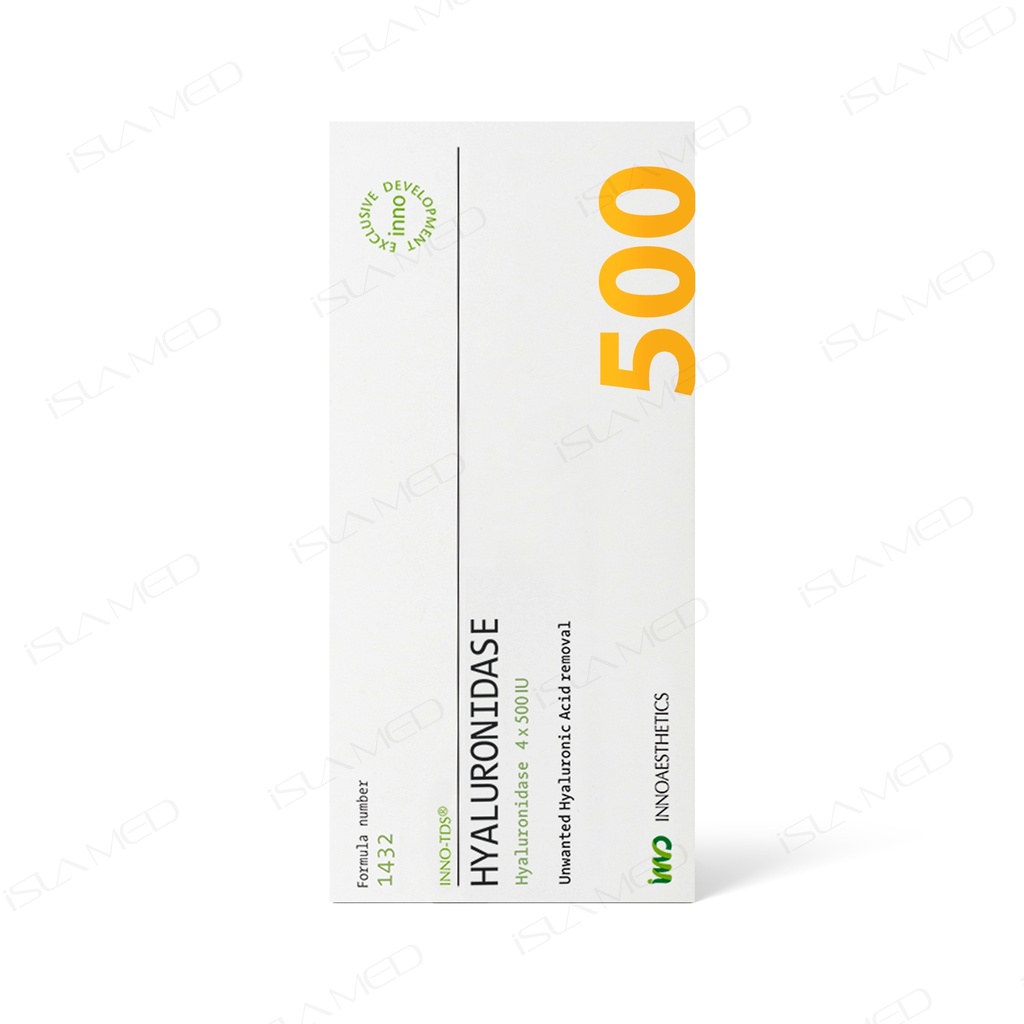 Innoaesthetics Hyaluronidase 4 x 500 IU | ISLA MED