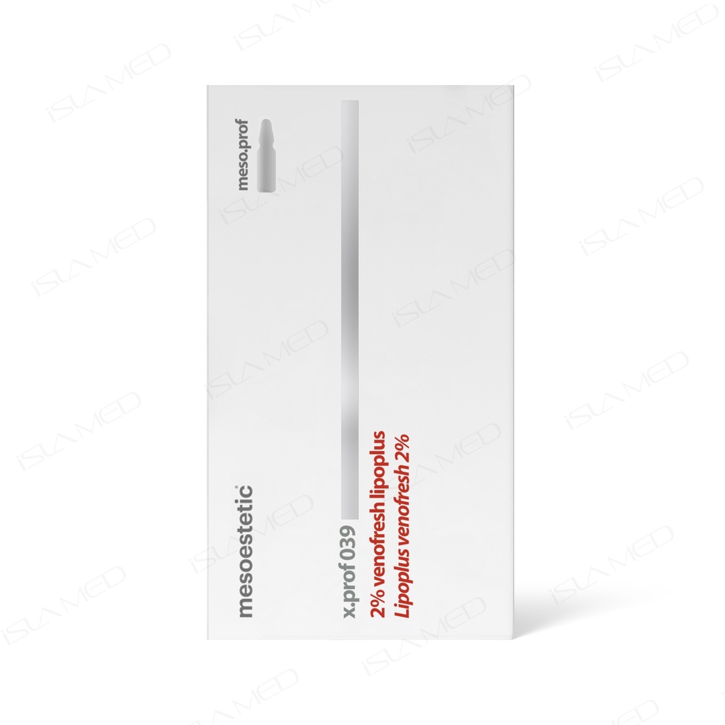 Buy mesoestetic x.prof 039 venofresh 2% 20x2ml | Isla - Medical